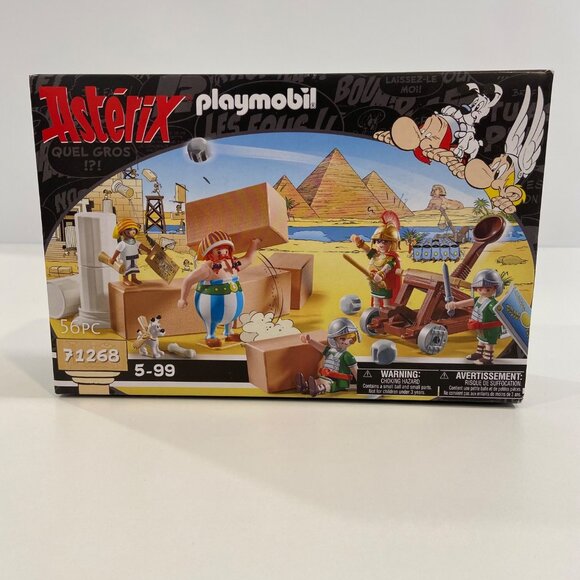 Playmobil | Toys | Playmobil Asterix Roman Catapult Pyramid Scene Set ...